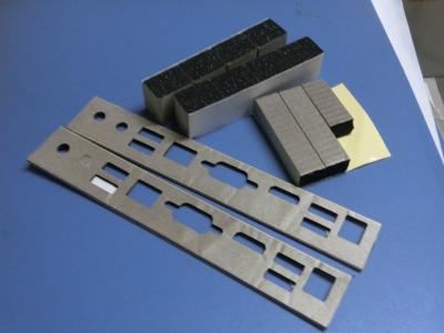 China shielding gasket, emi gasket, emi shielding fabric, fabric over foam for sale