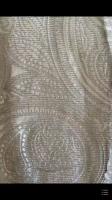 China EMF Shielding Silver Jacquard Mesh Fabric 150cm Width 100g Weight Anti Radiation for sale