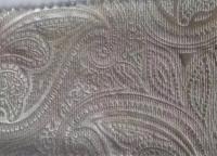 China EMF Shielding Silver Jacquard Mesh Fabric 150cm Width 100g Weight Anti Radiation for sale