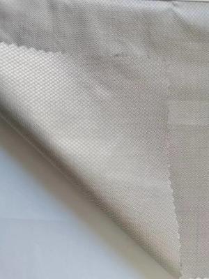 China printing silver poly EMF shielding fabric for clothing en venta