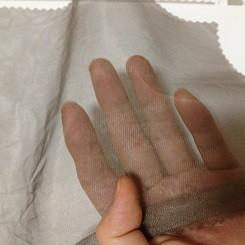 China Paño de nylon revestido de plata de la gasa de la tela de malla del toldo de la protección del EMF en venta