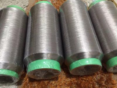 China Silber beschichtete Nylongarn, Gewebe für antibakterielles Mittel, elektromagnetische Antistrahlung zu verkaufen