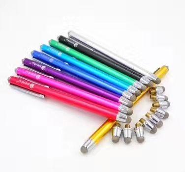 Chine tissu de bout droit bi-directionnel argenté de 100% pour le stylet capacitif conducteur à vendre