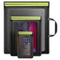 China EMF RFID Shielding Fireproof Large Luminous Faraday Bag 43x38cm 75dB Attenuation for sale