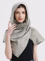 China Wholesale 5G Blocking EMF Protection Scarf 145x55cm Silver Fiber Anti Radiation for sale