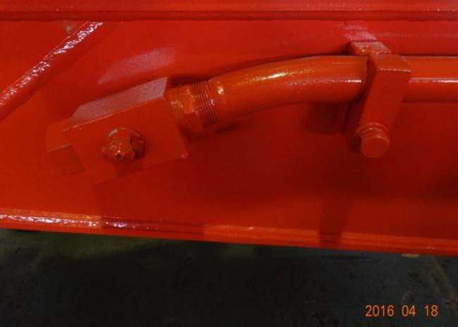 18 M Doosan DX300 Excavator Long Reach Boom With 0.5 Cum Bucket / Auxiliary Pipe