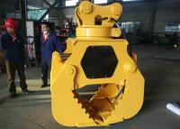 China excavator rotating rock grapple for sale