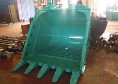 China 1800kg Excavator Rock Bucket Reinforced Structure With Bucket Tooth Ears for sale