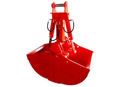 China 2 Cylinders 1200L Excavator Spare Parts Excavator Attachments Excavator Hydraulic Clamshell Bucket for sale