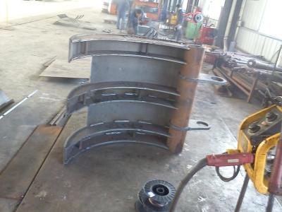 China Volvo MX55 Hydraulic Grapple Attachment , Excavator Pipe Grapple 1100 Mm Max Open for sale