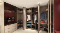 China Flexible Interior Layout Stainless Steel Wardrobe Moisture Proof Insect Proof for sale