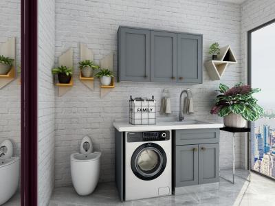 China Outdoor Stainless Steel Balcony Storage Cabinet UV Resistant Rustproof for sale