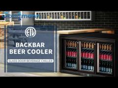 De digitale Harder van de de Flessenkoelkast van het Thermostaatbier, het Kabinet van de de Nietigheidkoelkast van de Glasdeur