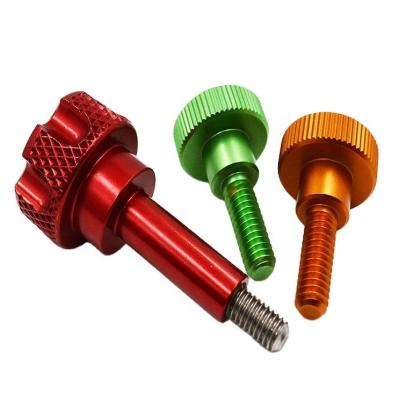 Cina Knurl screw Stainless Steel Screws m6 stainless thumb screw in vendita