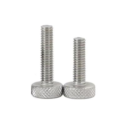 Cina Metric thumb screw Stainless Steel Screws m6 stainless thumb screw stainless knurled thumb screw in vendita
