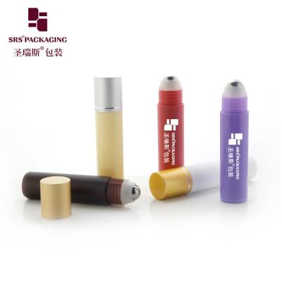 中国 円筒型PP PCR インジェクション カラー 空き 化粧品 ロールオン ボトル 30ml ロール ボトル 販売のため