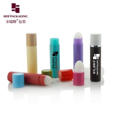 中国 円筒型PP PCR インジェクション カラー 空き 化粧品 ロールオン ボトル 30ml ロール ボトル 販売のため