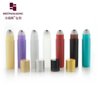 中国 円筒型PP PCR インジェクション カラー 空き 化粧品 ロールオン ボトル 30ml ロール ボトル 販売のため