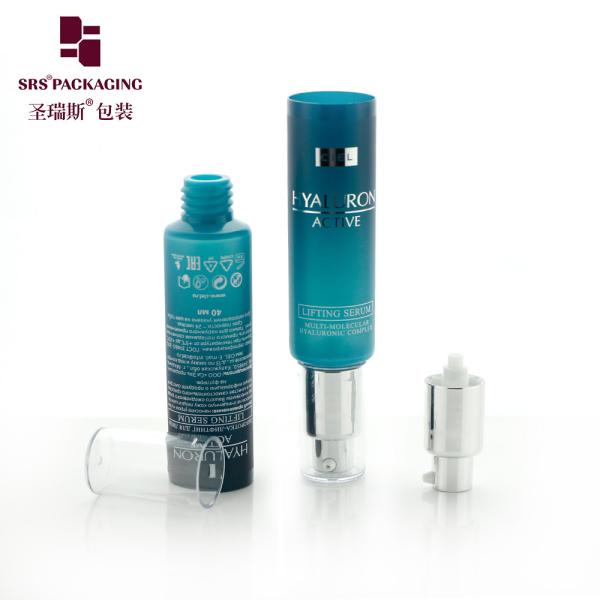 30ML 50ML Empty PE Plastic Cosmetic Foundation Liquid Pump Squeeze Tubes