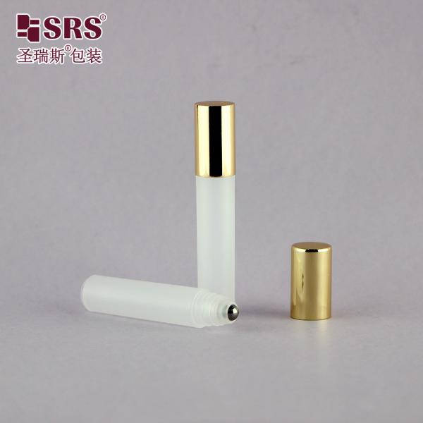 3ml Empty Cosmetic Factory Roller Steel Ball Eye Serum Sample Bottle Plastic