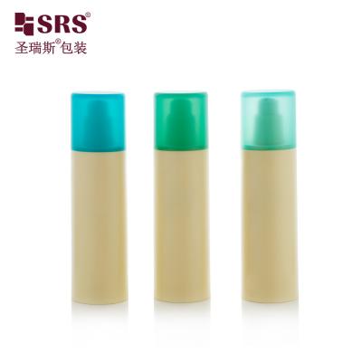 Cina Colore rotondo Personalizzazione PP Plastica PCR Bottiglia riciclata di lusso senza aria 100ml in vendita