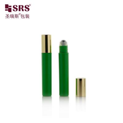 Cina 7 ml di penna di PP rotonda vuota in forma di iniezione personalizzazione colore crema per gli occhi bottiglia applicatore metallico in vendita