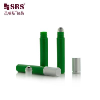 Cina 7 ml di penna di PP rotonda vuota in forma di iniezione personalizzazione colore crema per gli occhi bottiglia applicatore metallico in vendita