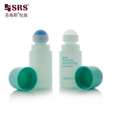 China Embalagem Cosmética Vazia de Plástico de 60 ml Deodorante para Cuidados da Pele Gel PP Roll On Bottle à venda