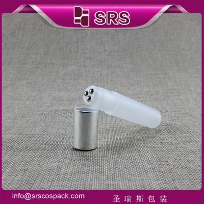 Cina SRS fornitore di imballaggi per cosmetici rotolo a sfera tripla di plastica da 10 ml su bottiglia per massaggi facciale in vendita