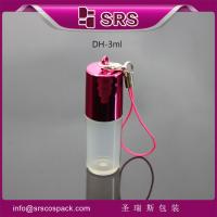 China Shengruisi packaging DH-3ml plastic roll on bottle with hook for sale