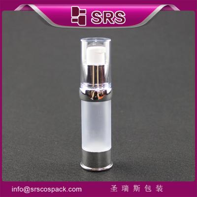 중국 A0214 15ml 20ml 30ml 맑은 매트 공기 없는 펌프 병 판매용