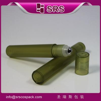 China RPP-15ml roller bottle with steel ball,100% no leakage roll on perfume bottle for sale