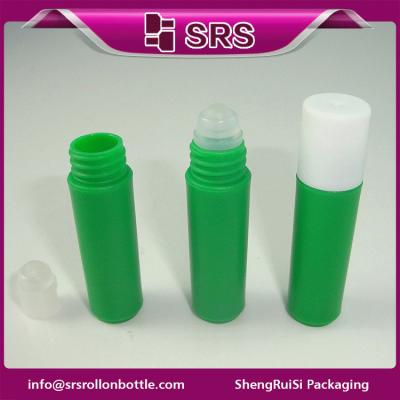 China rollo de plástico en botella, botella vacía de 2 ml con bola de rodillo en venta