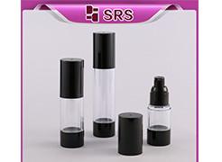 中国 SRS プラスチック製の空気のない血清ボトル,シリンダー 50ml ASローションパッケージ化粧品卸売用 販売のため