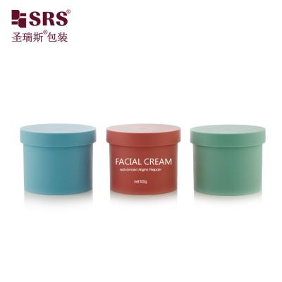 Cina 100g Forma rotonda Iniezione personalizzata Colore PP Materiale Crema riciclata Boccone cosmetica all'ingrosso in vendita