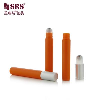 Cina 8ml Forma rotonda PP Iniezione Colore vuoto Imballaggio cosmetico Siero capelli Bottiglia di massaggio a rulli in vendita