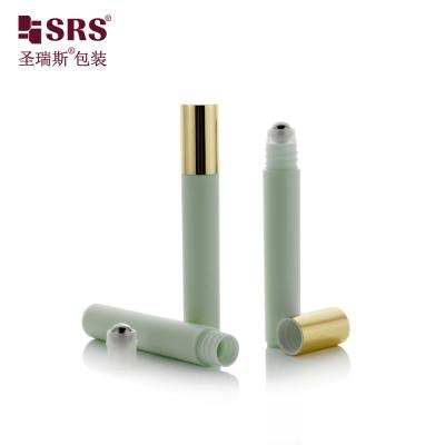 Cina 8 ml Nuovo flacone per occhi a rotoli iniezioni colorato di plastica ghiacciata PP PCR riciclato siero acciaio in vendita