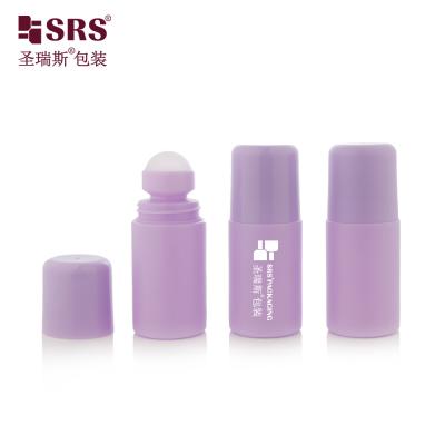 China 60 ml runde Injektionsflasche Weißes Festmaterial aus PP PCR recyceltes, umweltfreundliches Deodorant mit Rollkugeln zu verkaufen