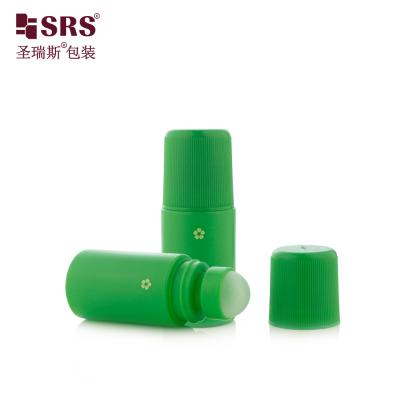 China 2 onzas de PP vacío reciclable de color sólido, cápsula de cúpula, gel de plástico, desodorante en rollo en botella en venta