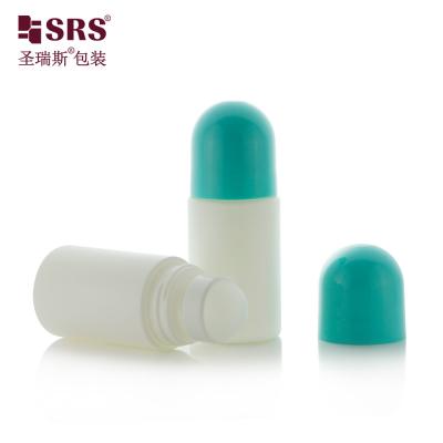 中国 カーブされたPPボール カスタム 固体色PPローラー デオドラントジェル 卸売 ロールオンボトル 販売のため