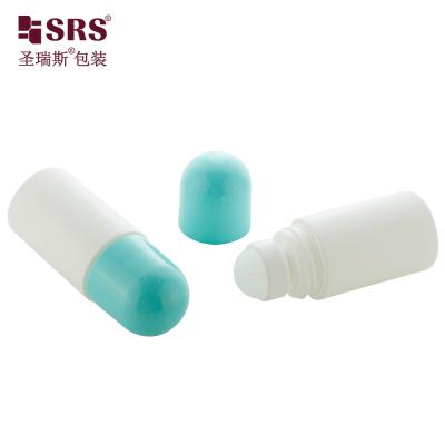 中国 カーブされたPPボール カスタム 固体色PPローラー デオドラントジェル 卸売 ロールオンボトル 販売のため