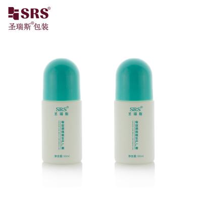 中国 カーブされたPPボール カスタム 固体色PPローラー デオドラントジェル 卸売 ロールオンボトル 販売のため