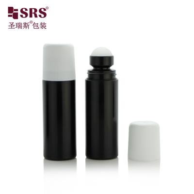 China 90 ml 3 oz Embalagem Cosmética Vazia Bola de Roller de Gel PP Material Reciclado Deodorante Rolo em Garrafas à venda