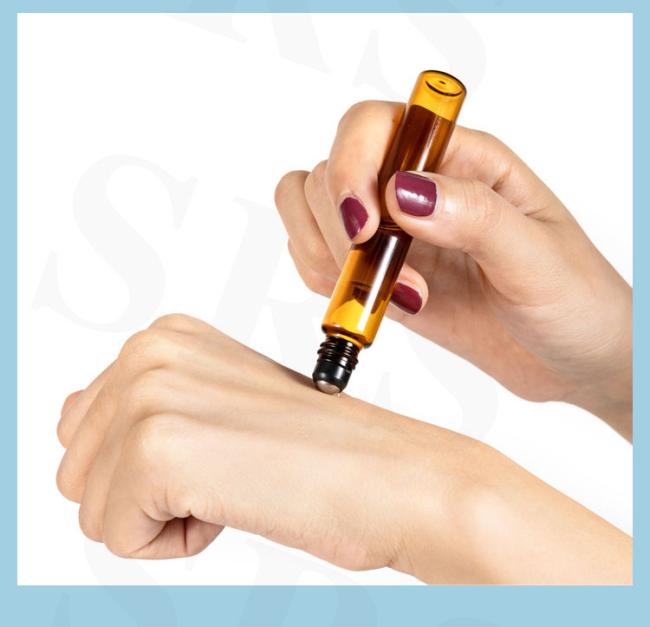 BLP-10ML Round Bottom Empty Transparent Tube Glass Roll On Essential Oil Bottle Wholesale