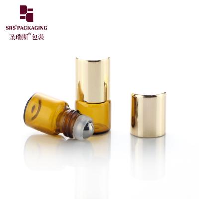 中国 BLP-1ML ガラスのロールアプリカタ シャイで持続可能な保管のための円筒型ロールオンボトル 販売のため