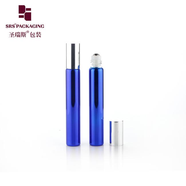 BLP-10ML Round Bottom Empty Transparent Tube Glass Roll On Essential Oil Bottle Wholesale