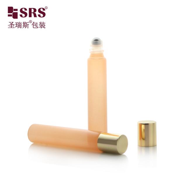 BLP-10ML Round Bottom Empty Transparent Tube Glass Roll On Essential Oil Bottle Wholesale