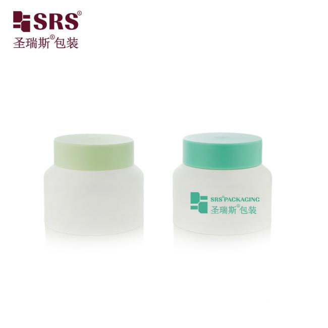 SRST-80g 100g PP PCR Round New Design Body Scrub Cream Jar Container Eco-friendly Material Packaging