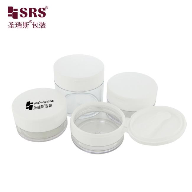 PETG003 100g 120g 150g 200g 250g Transparent PETG Plastic Jar Container For Facial Cream Body Scrub Packaging