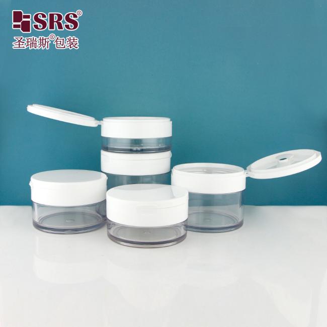 PETG003 100g 120g 150g 200g 250g Transparent PETG Plastic Jar Container For Facial Cream Body Scrub Packaging